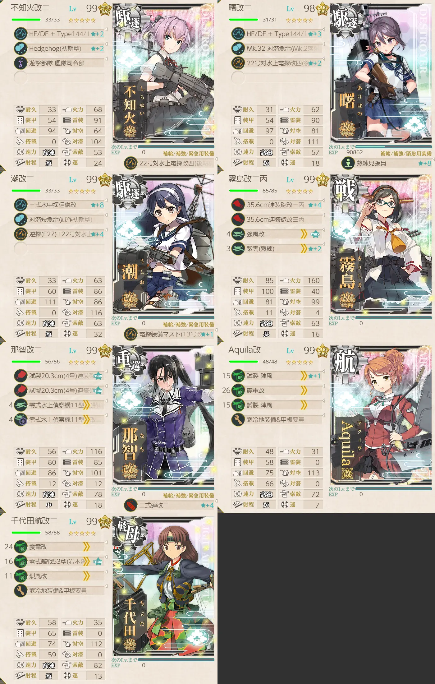 [艦これ] 要撃!敵機動部隊捜索撃滅戦 E5甲 攻略メモ | 巫-KANNAGI-